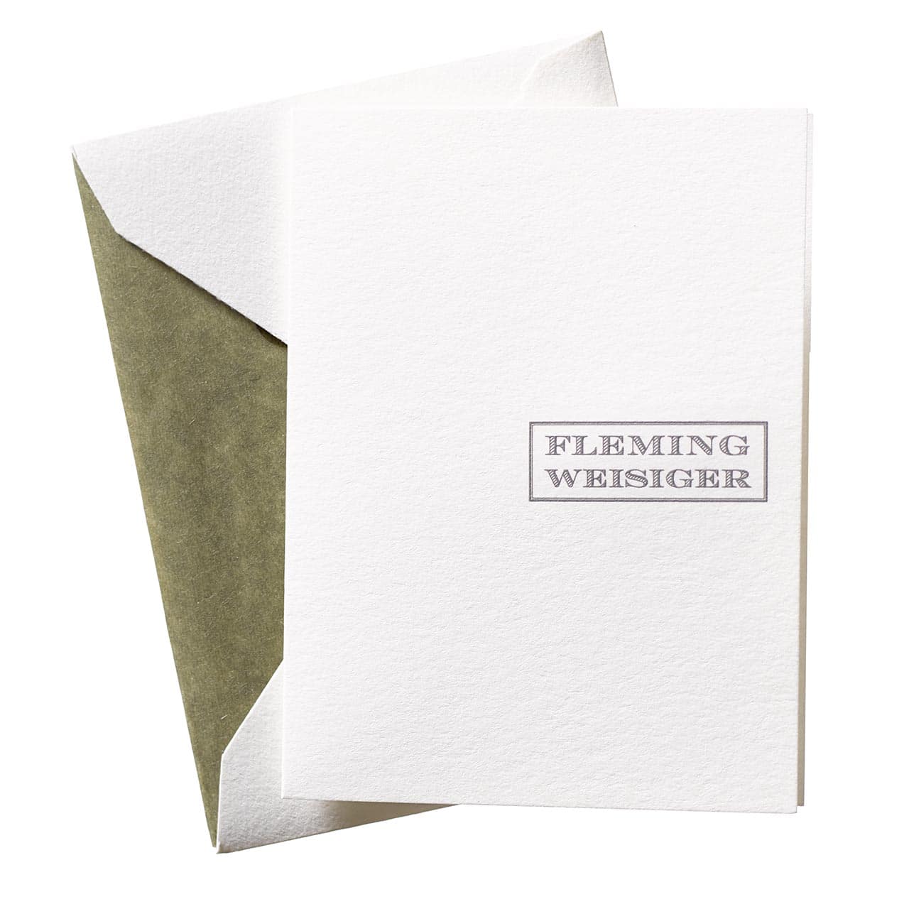 Fleming Weisiger Gift Folder - Arzberger Stationers
